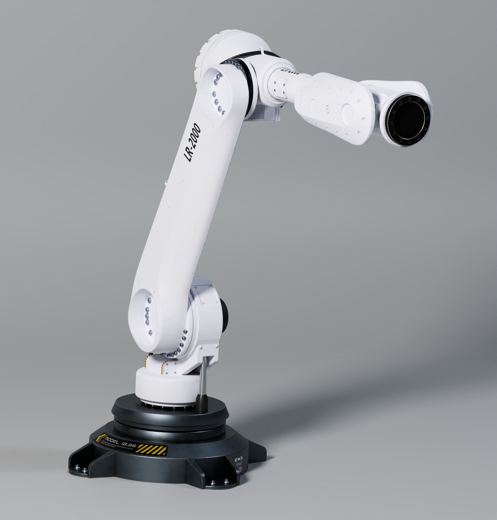 3D model Industrial Robot Low Poly VR / AR / low-poly | CGTrader