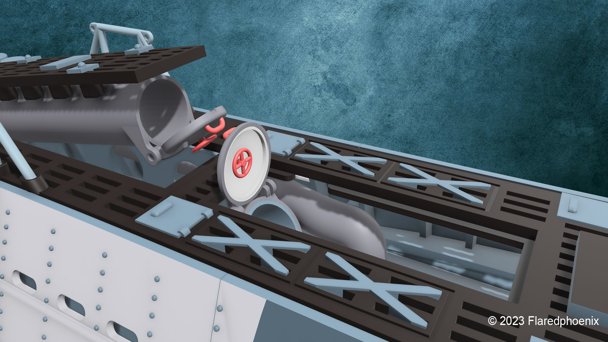 U-Boot TYP VII C 3D model 3D printable | CGTrader