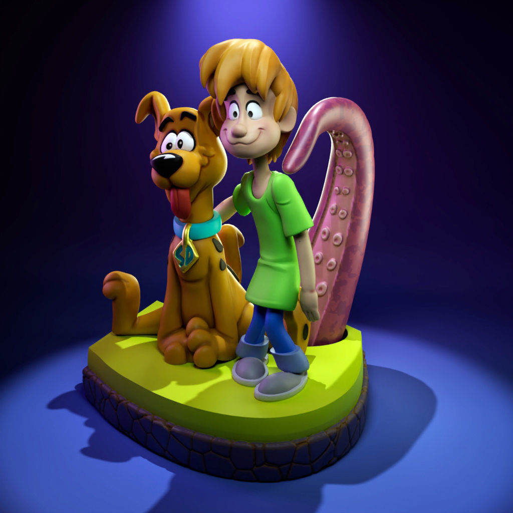 A Pup Named Scooby-Doo 3D model 3D printable | CGTrader