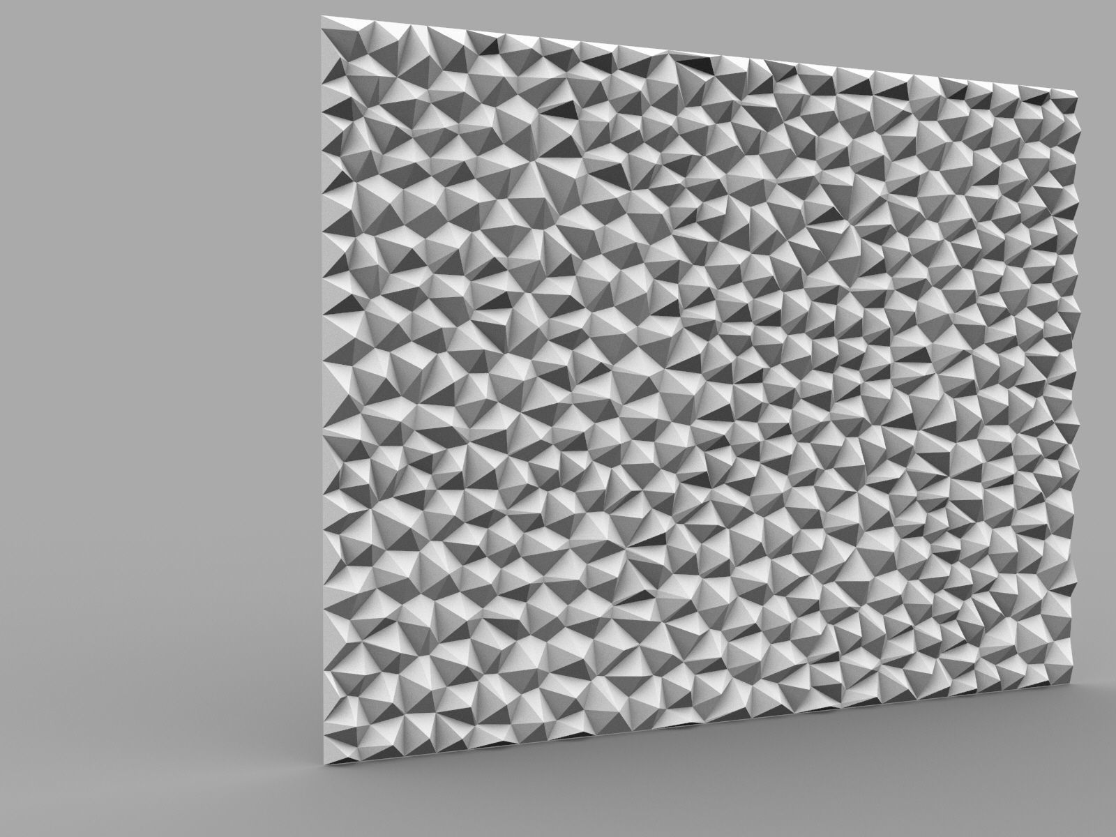 3D Diamond wall panel free 3D model | CGTrader