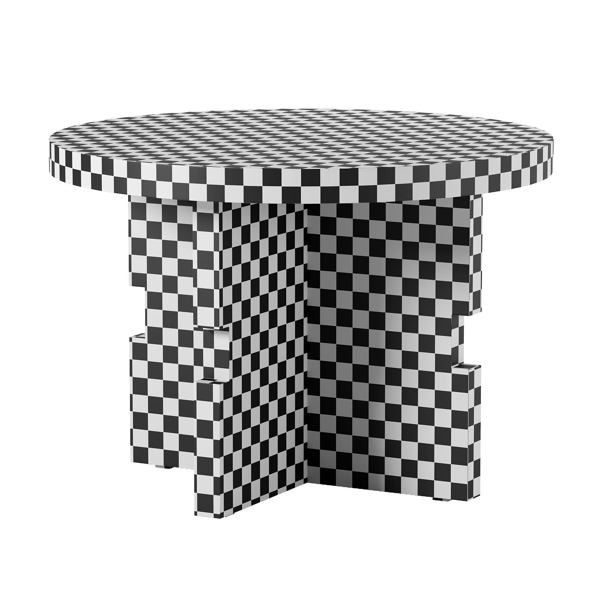 3D model Notch Side Table VR / AR / low-poly | CGTrader