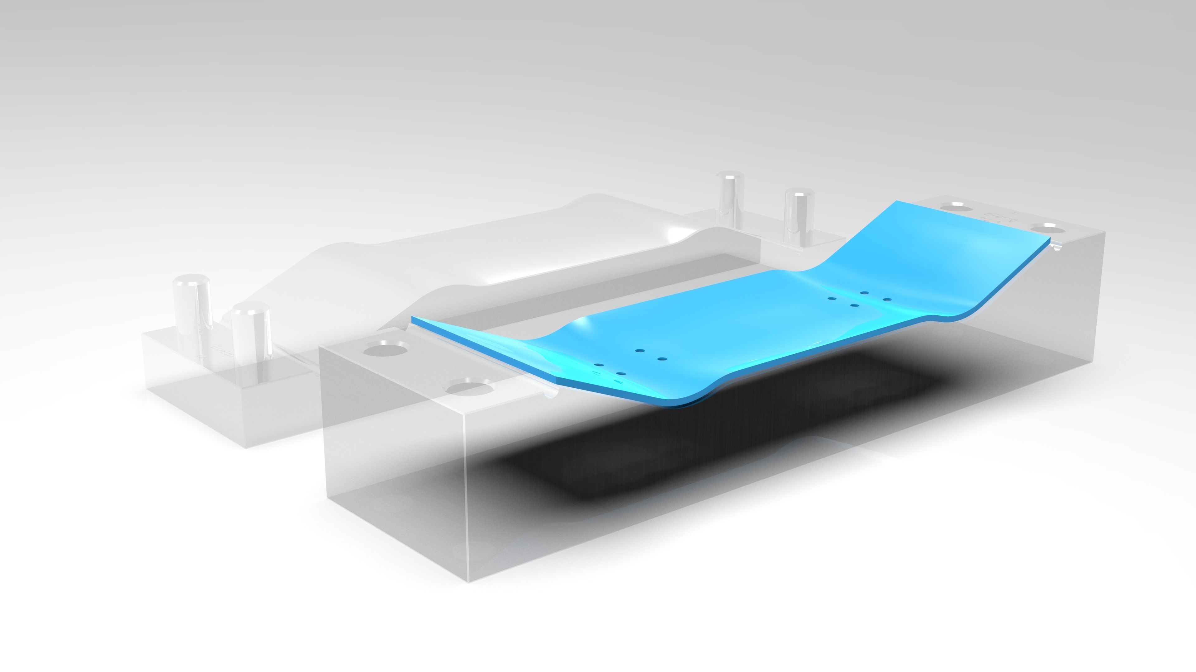 Fingerboard with Mold Design 3D model 3D printable | CGTrader