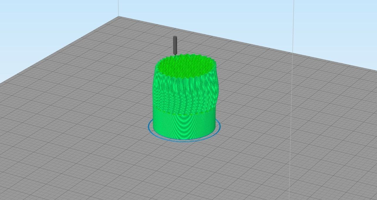 Wavy grooved candle 3D model 3D printable | CGTrader