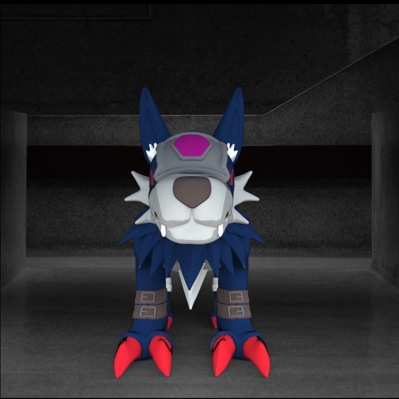 DIGIMON SEEKERS LOOGAMON 3D model 3D printable | CGTrader