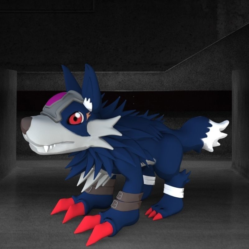 DIGIMON SEEKERS LOOGAMON 3D model 3D printable | CGTrader