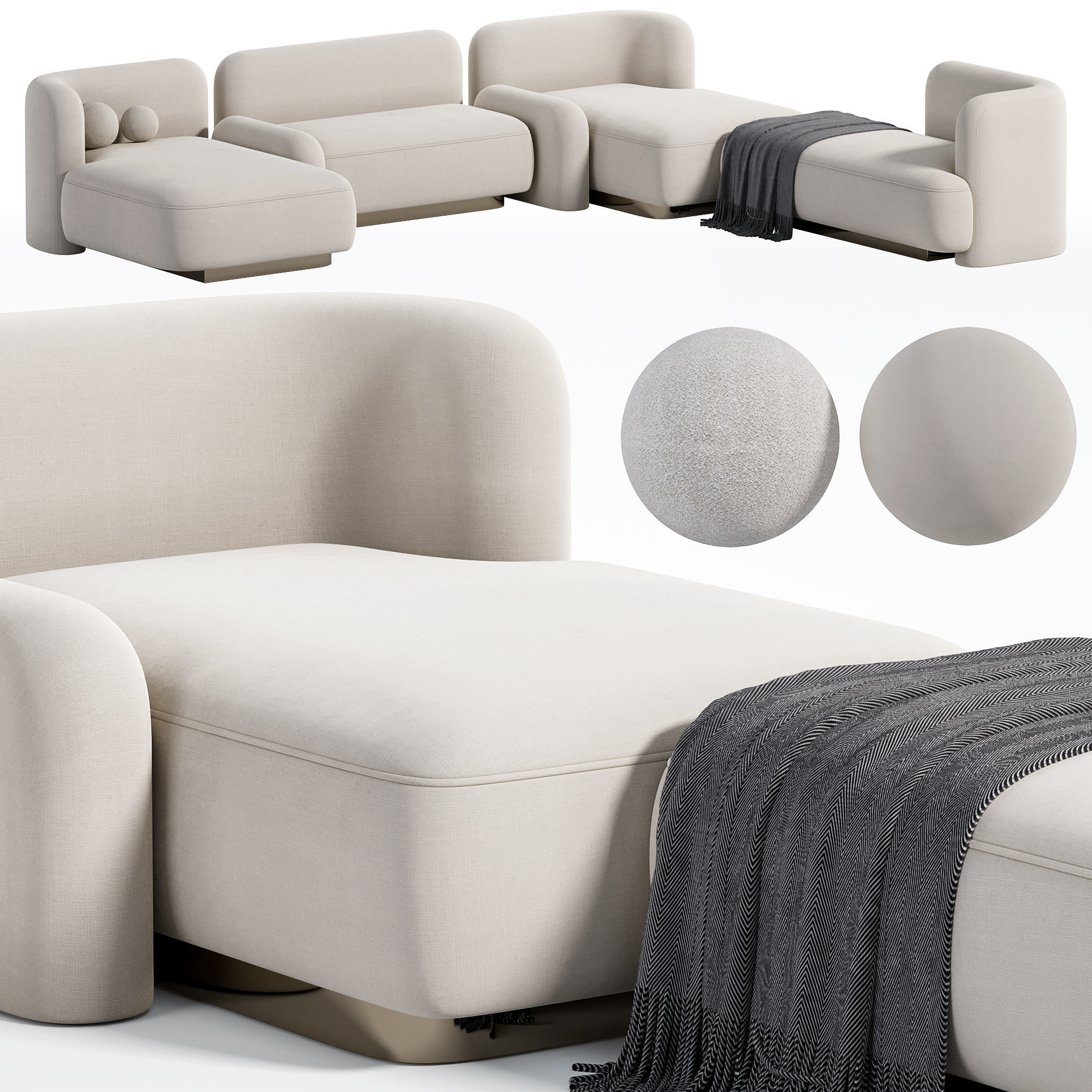 POP SOFA Delcourt Collection 3D model | CGTrader