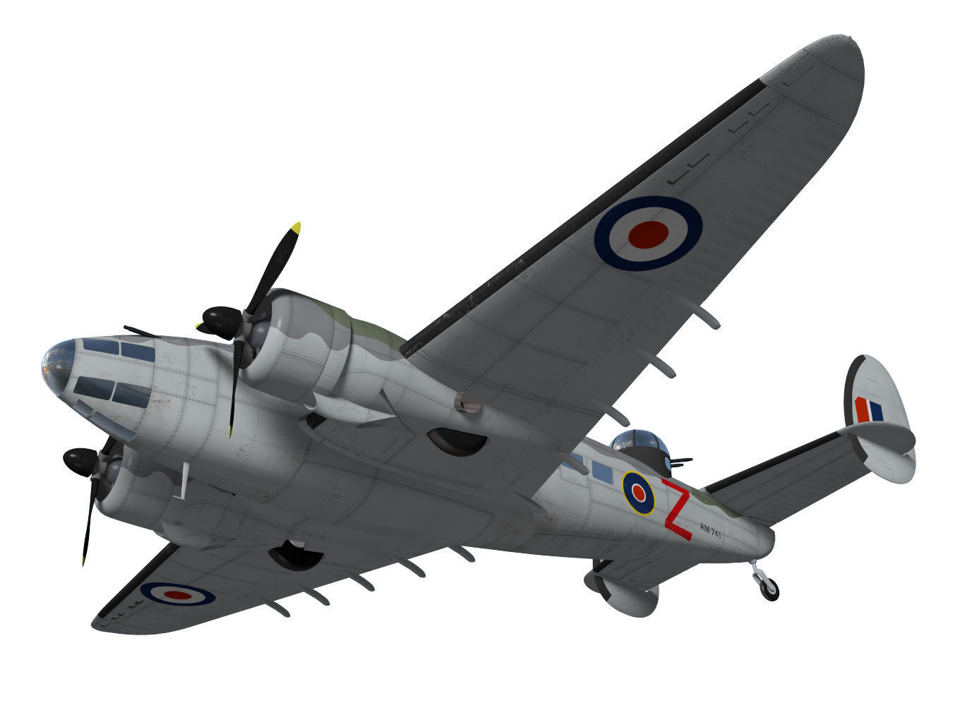 Lockheed Hudson 3D model | CGTrader