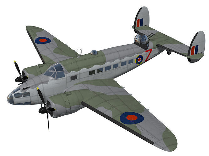 Lockheed Hudson 3D model | CGTrader