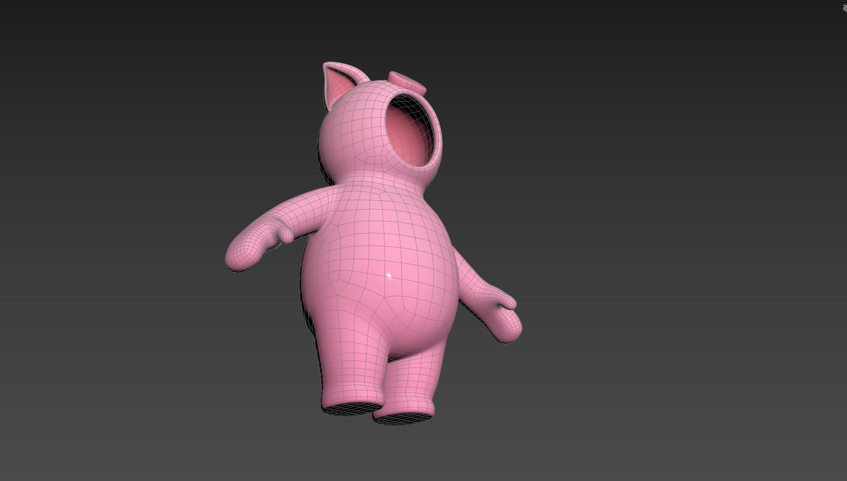 Prop233 Pig Suit 3D model | CGTrader