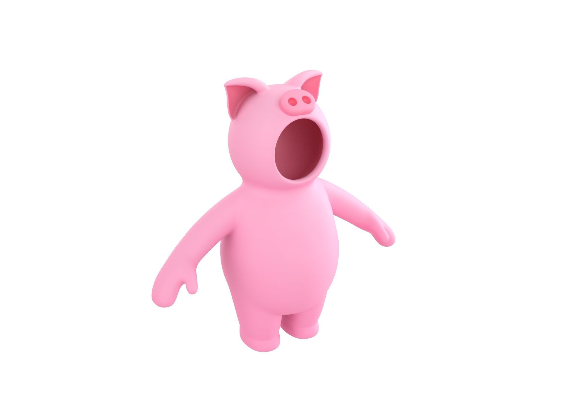 Prop233 Pig Suit 3D model | CGTrader