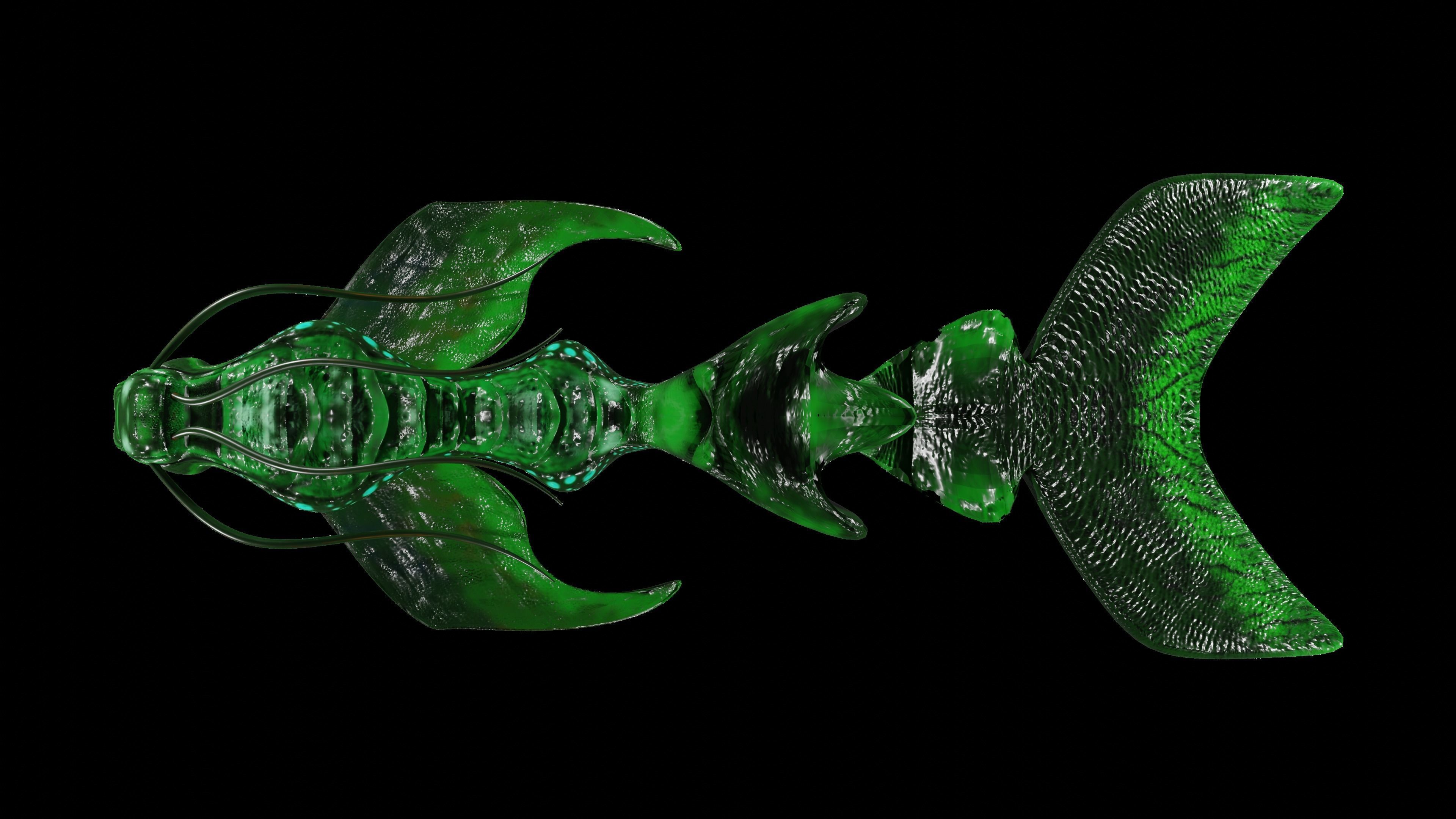 Deep Sea Fish free VR / AR / low-poly 3D model | CGTrader