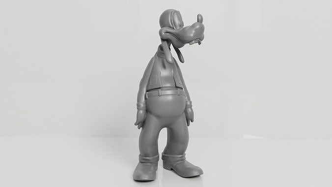 Goofy 3D model 3D printable | CGTrader