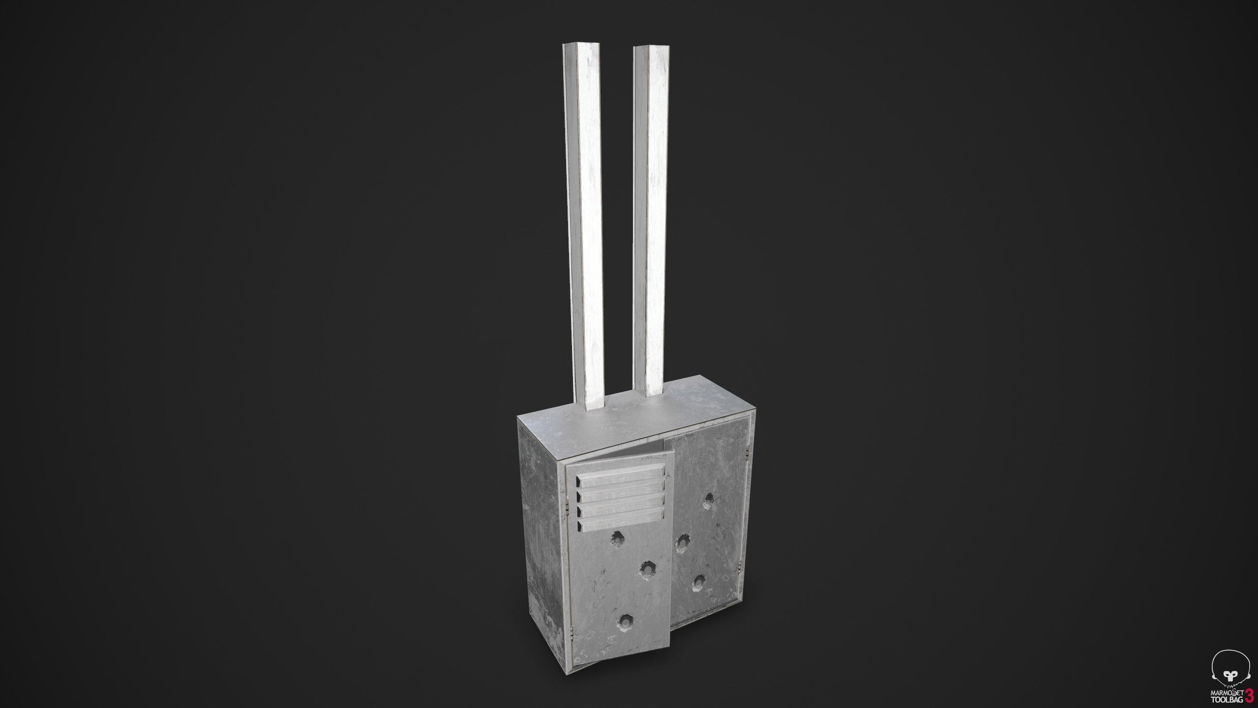 3D model Industrial Fuse Box VR / AR / low-poly | CGTrader