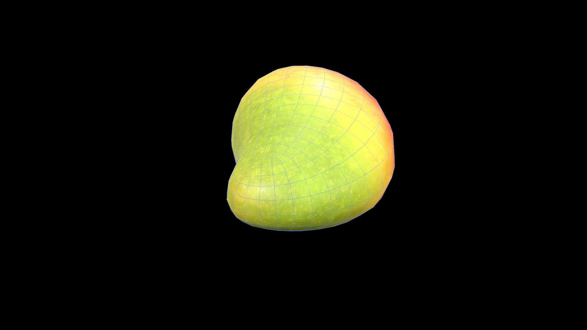 Mango free VR / AR / low-poly 3D model | CGTrader