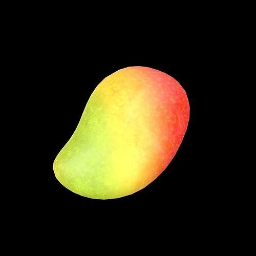 Mango free VR / AR / low-poly 3D model | CGTrader