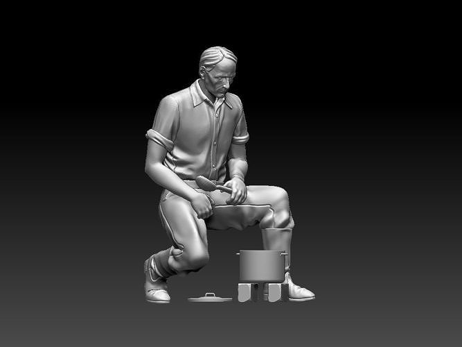 worker 3D model 3D printable | CGTrader