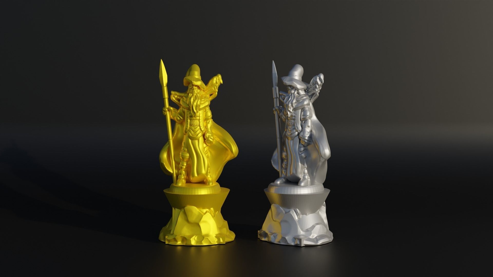 Troll Chess Set- Trolls Character Chess With 6 Different Model 3D model ...