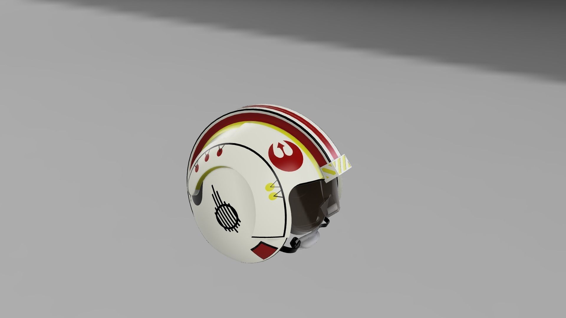 Luke Skywalker helmet 3D model 3D printable | CGTrader