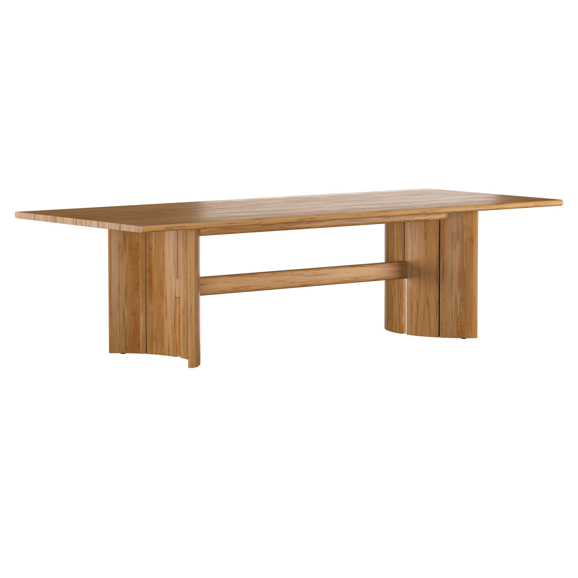 TRIESTE TEAK RECTANGULAR DINING TABLE 3D model | CGTrader