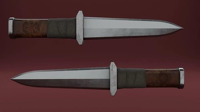 3D model Knife 2K VR / AR / low-poly | CGTrader