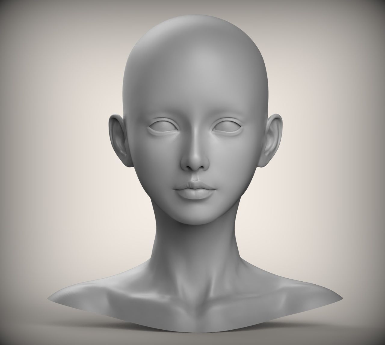 3D model 7 Female Advanced Low-poly 3D model VR / AR / low-poly | CGTrader
