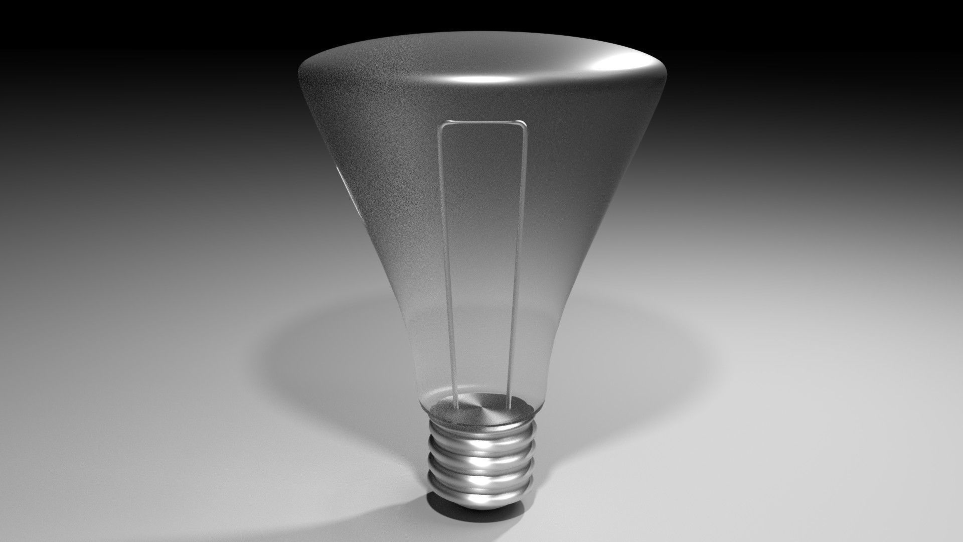 Light Bulb - Beam 3D model | CGTrader