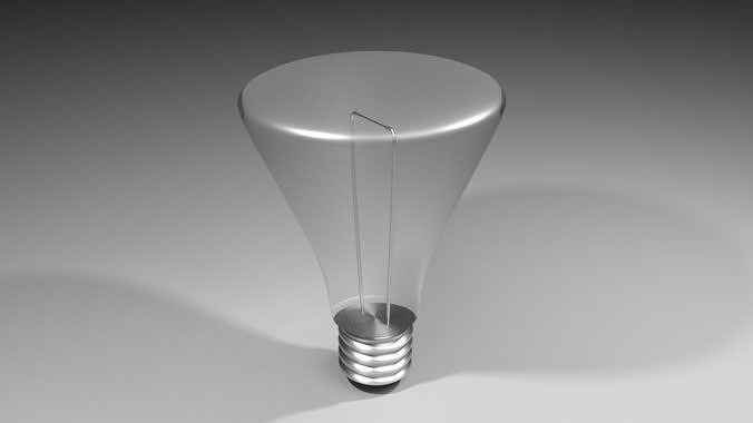 Light Bulb - Beam 3D model | CGTrader