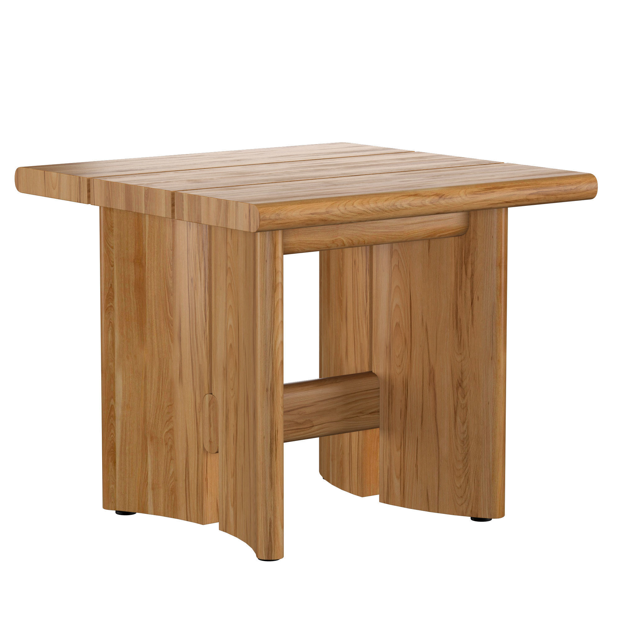 TRIESTE TEAK SIDE TABLE 3D model | CGTrader