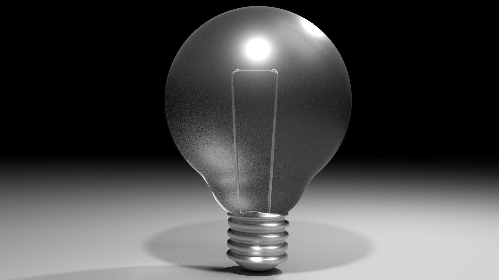 Light Bulb - Globe 3D model | CGTrader