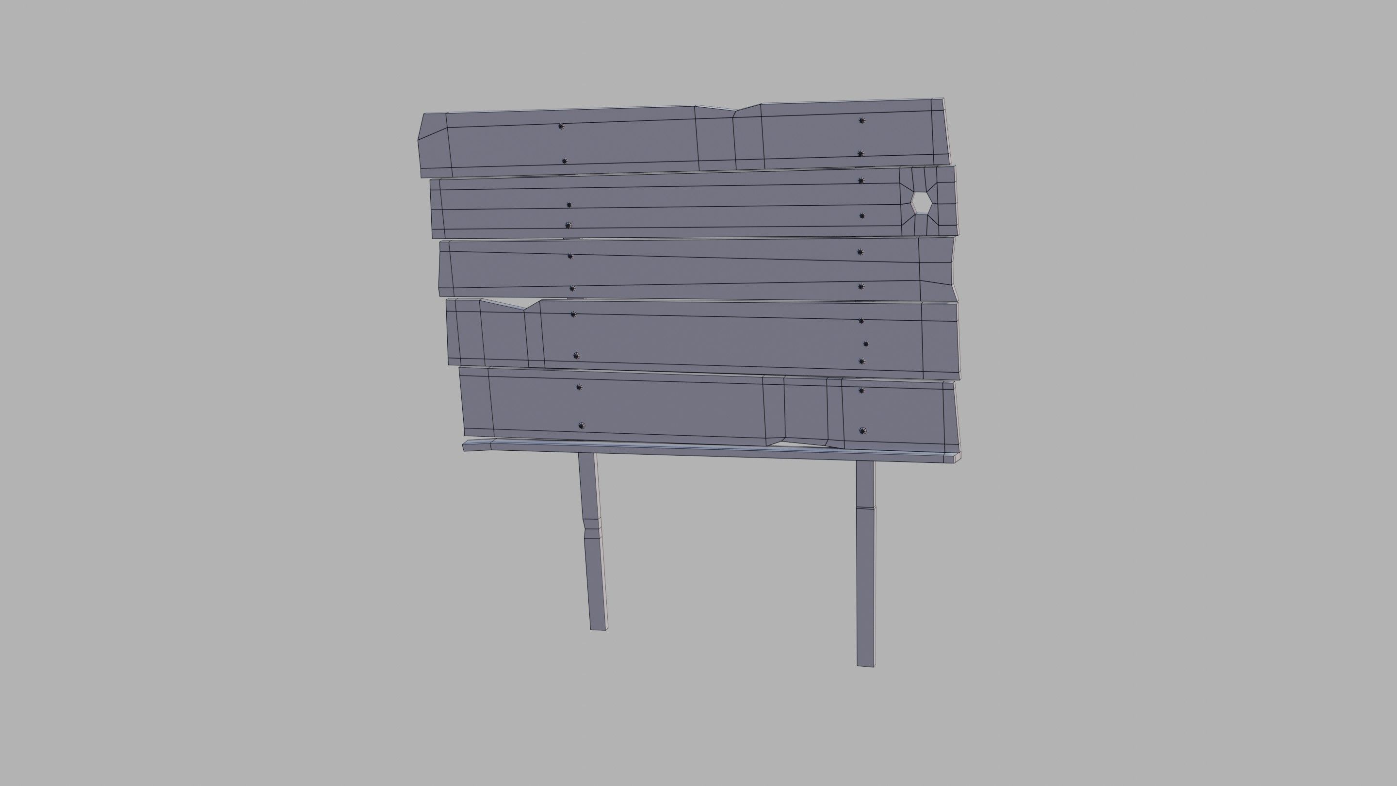 3D model Stop sign VR / AR / low-poly | CGTrader