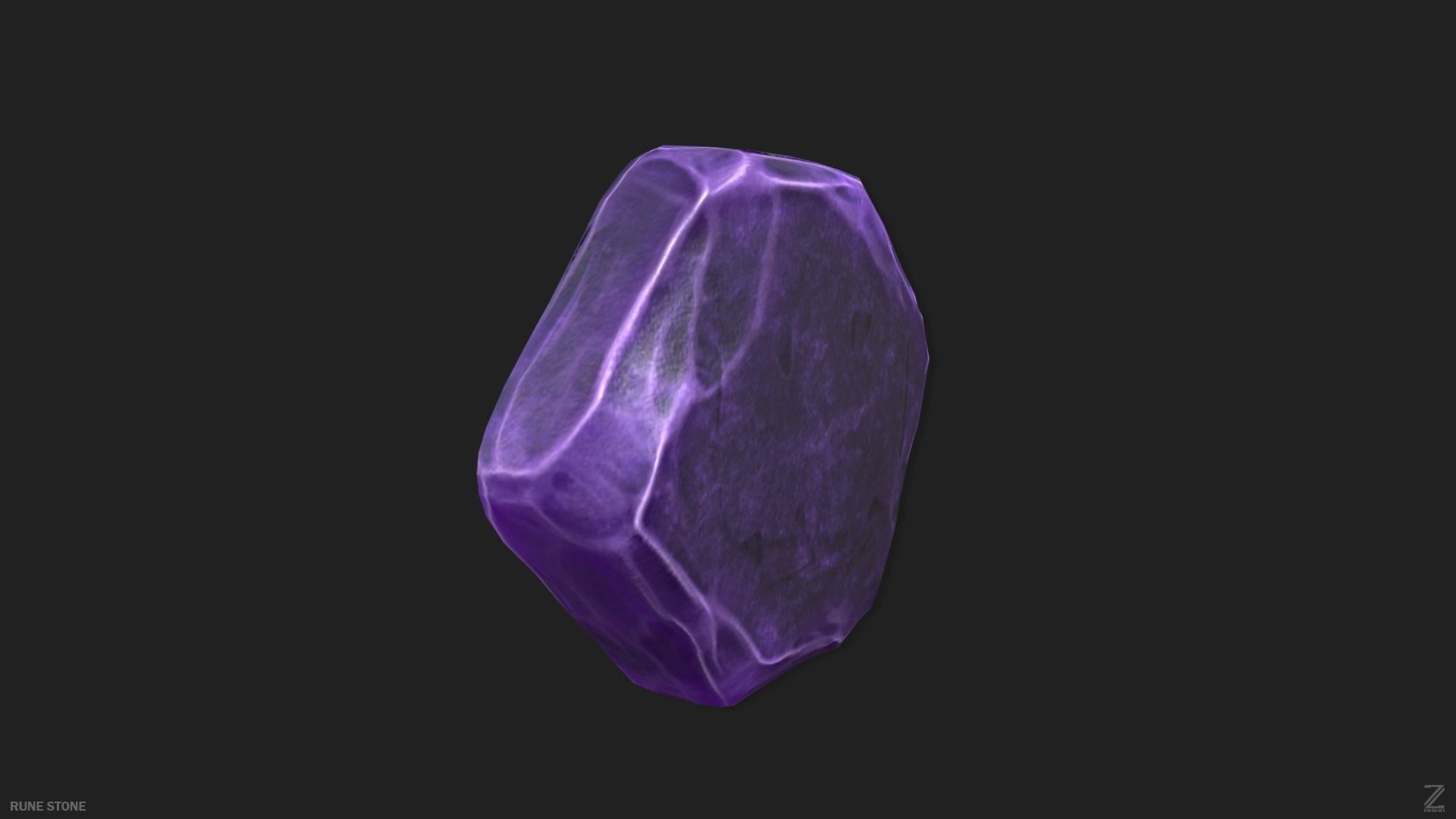 3D model Rune stone VR / AR / low-poly | CGTrader