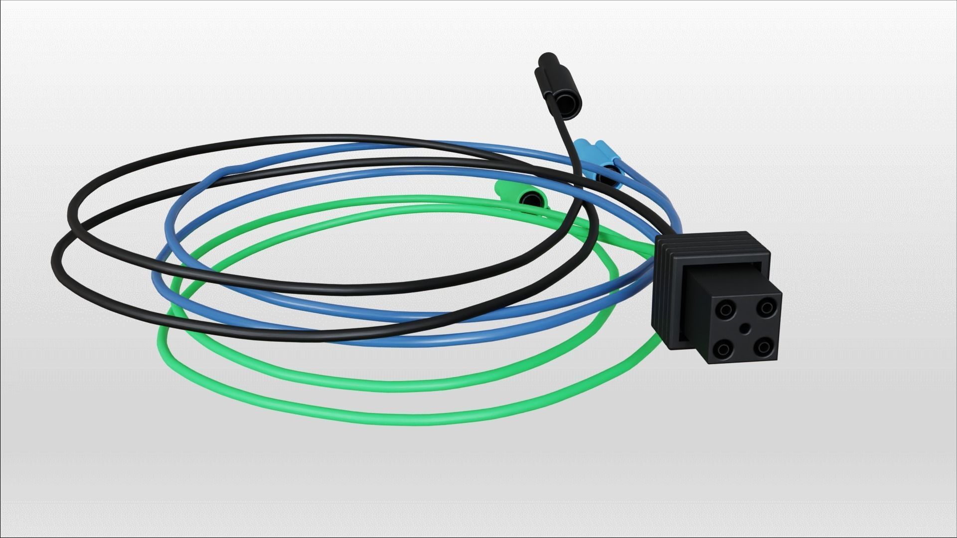 Multimeter cord cable free 3D model | CGTrader