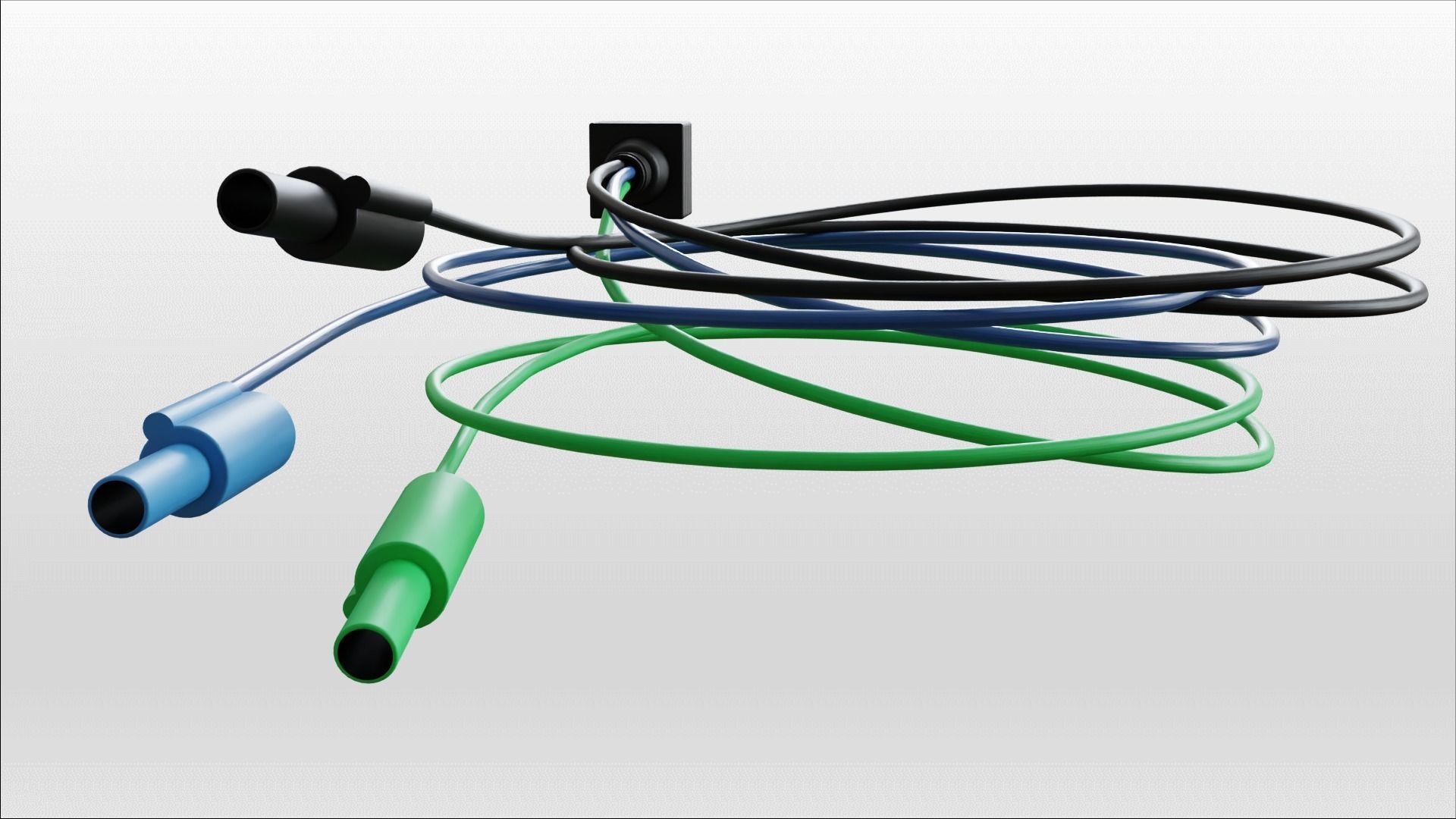 Multimeter cord cable free 3D model | CGTrader