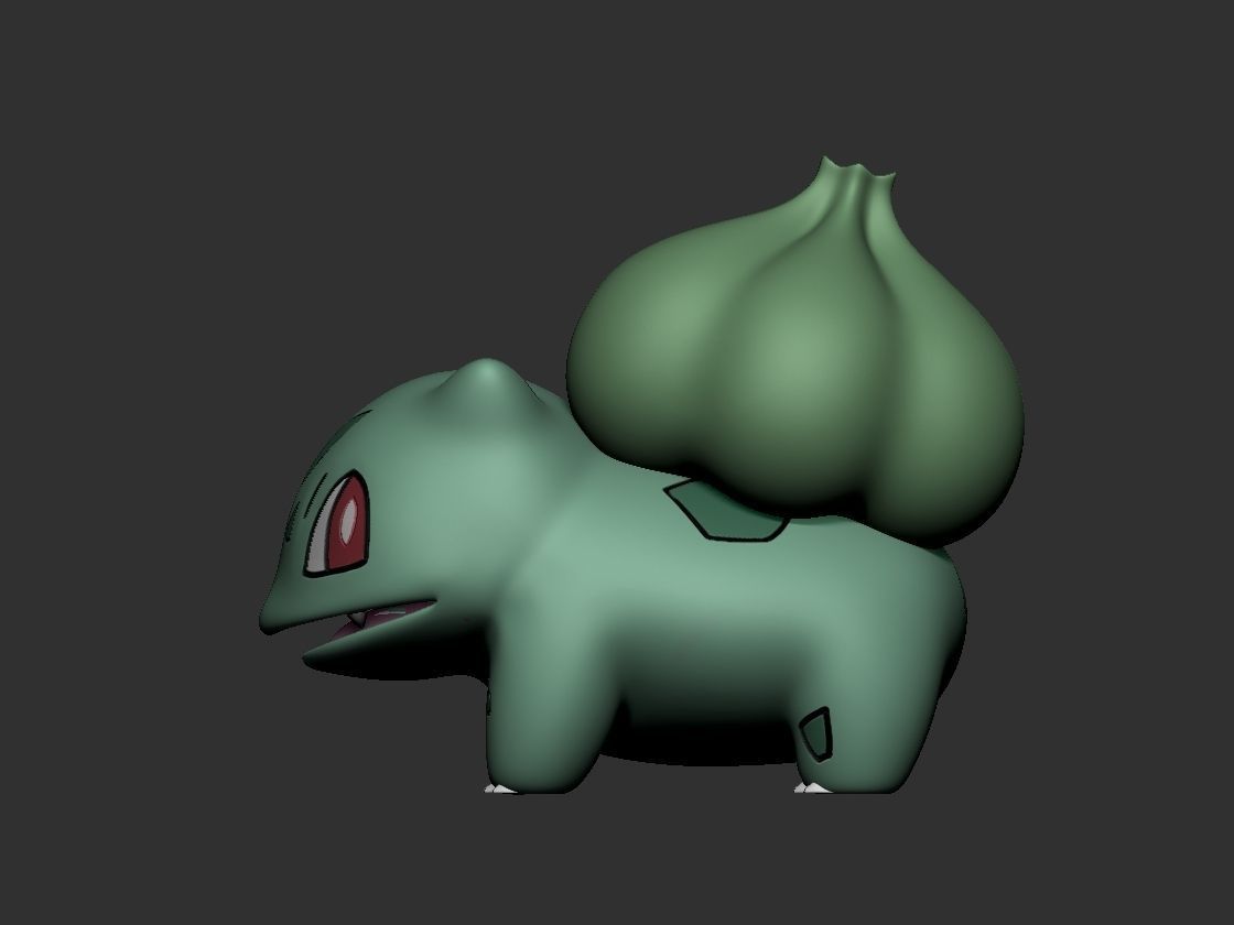 Bulbasaur 3D model 3D printable | CGTrader