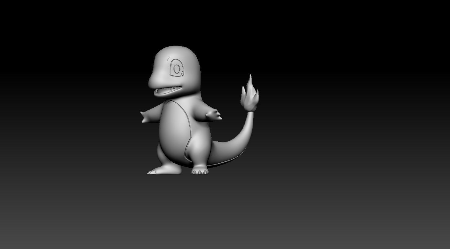 Charmander 3D model 3D printable | CGTrader