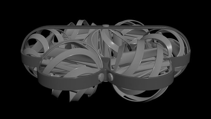 Cyclotronic Lifter - Symphony of Symmetry - Concept 3D model | CGTrader