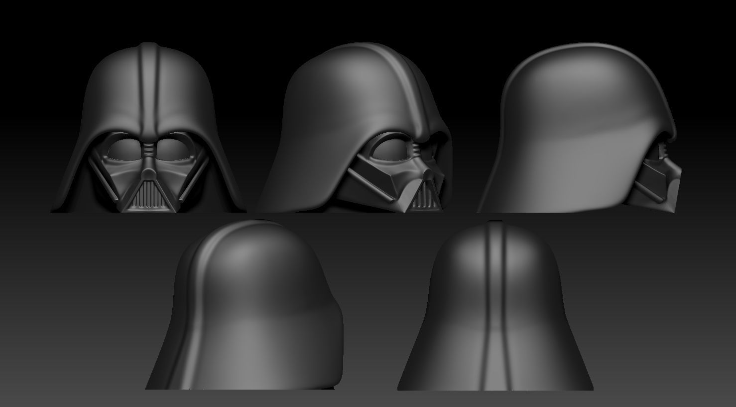Darth Vader Head 3D model 3D printable | CGTrader