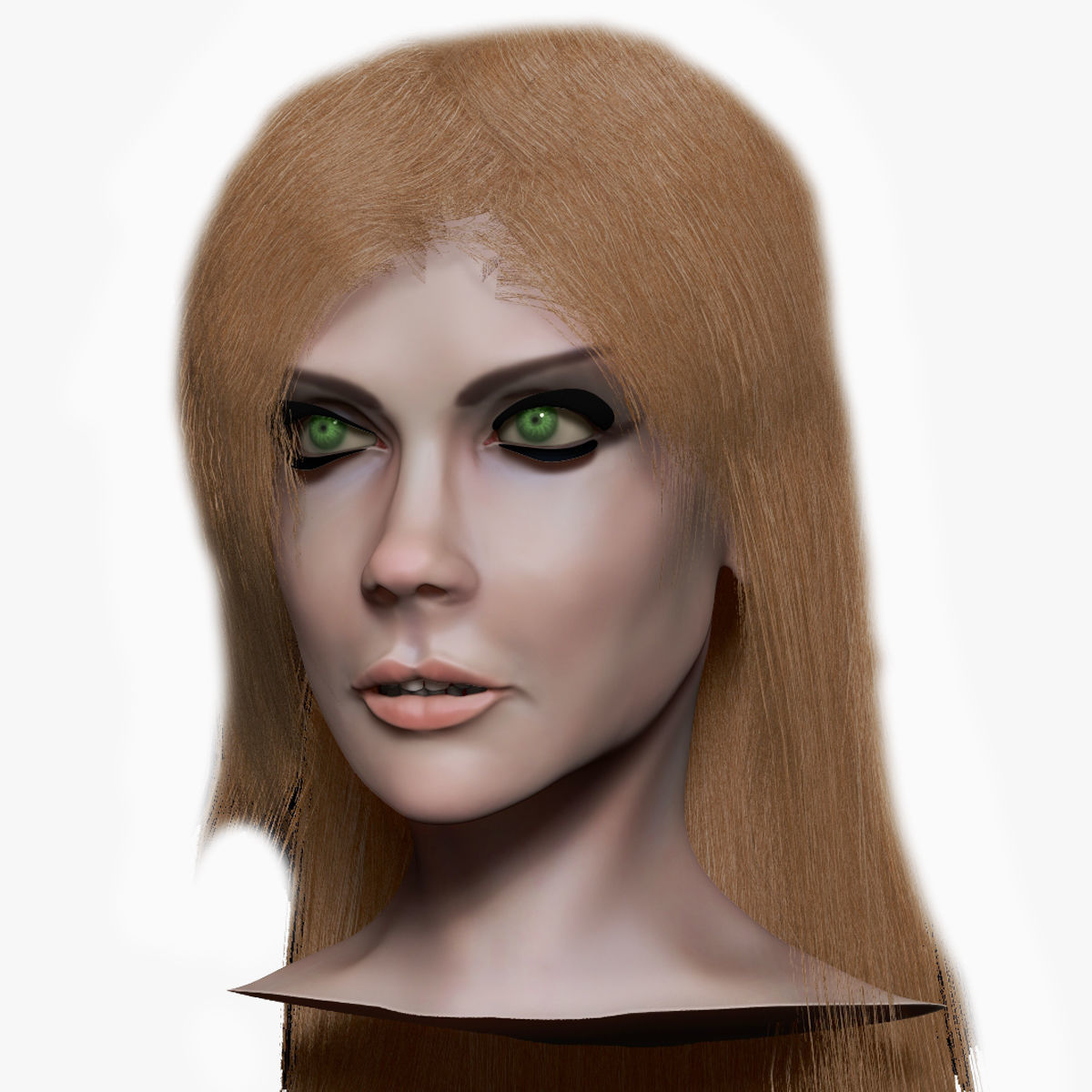 Female Head Set Sculpt Project 3D model | CGTrader