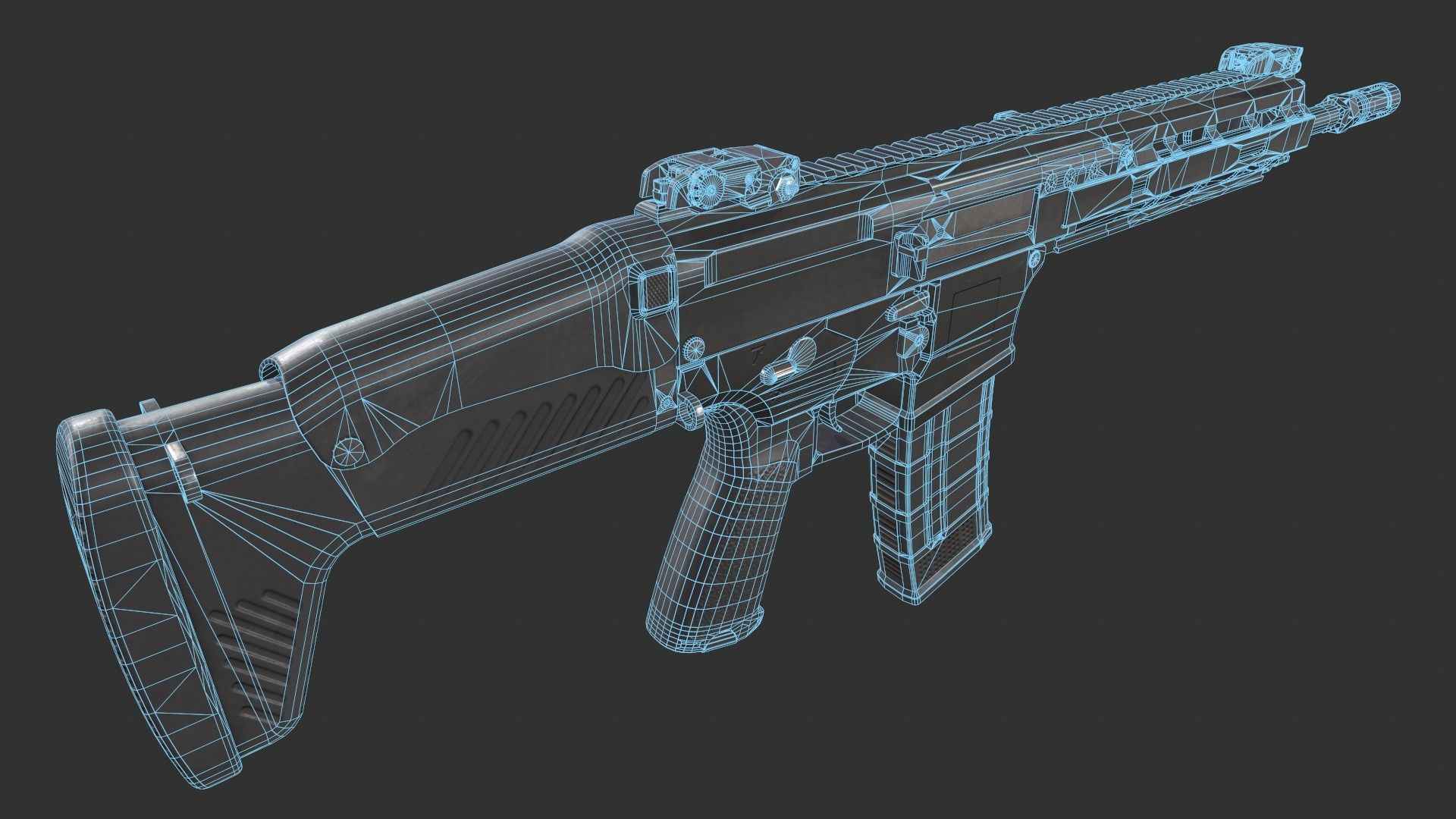 3D model Howa Type 20 Rifle VR / AR / low-poly | CGTrader