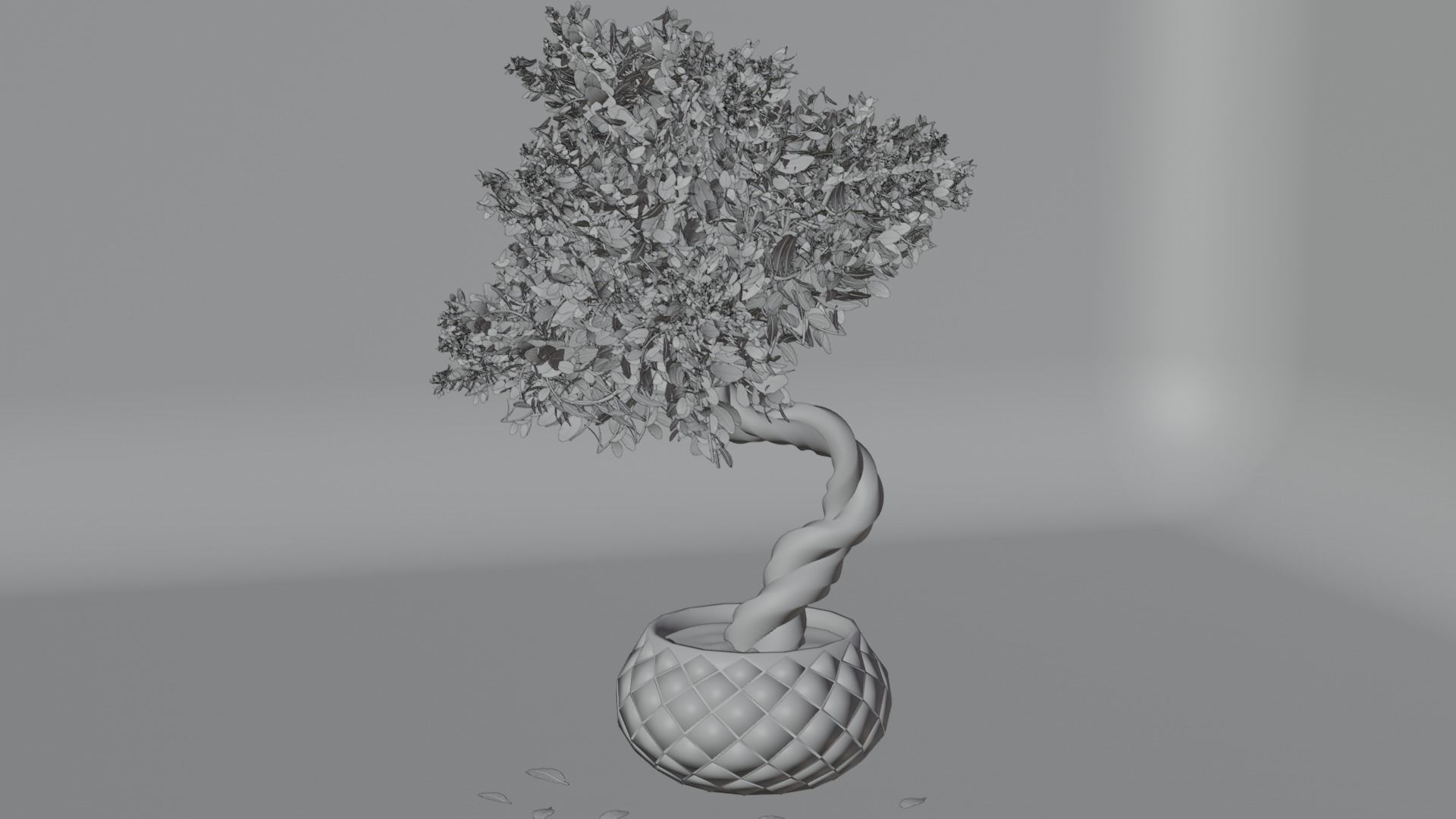 3D model 3D Bonsai Tree VR / AR / low-poly | CGTrader