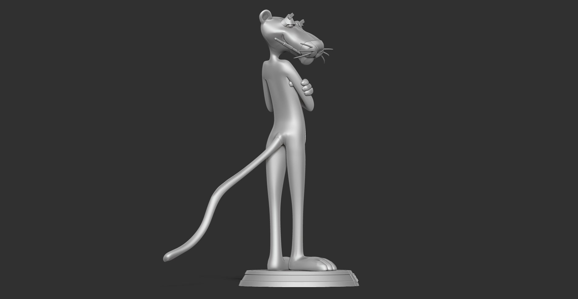 Pink Panther free 3D model 3D printable | CGTrader