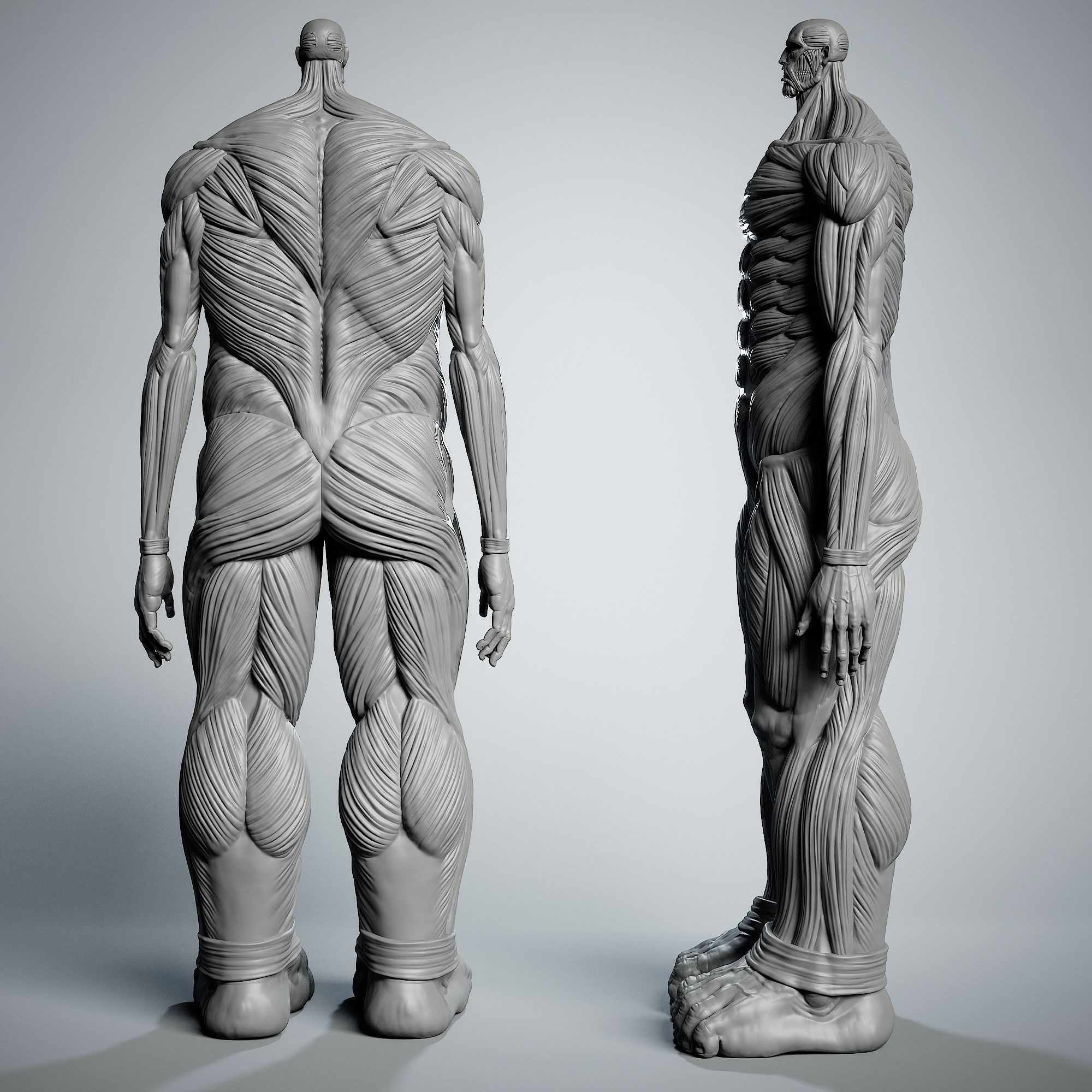 Attack on Titan Titan 60m 3D model 3D printable | CGTrader