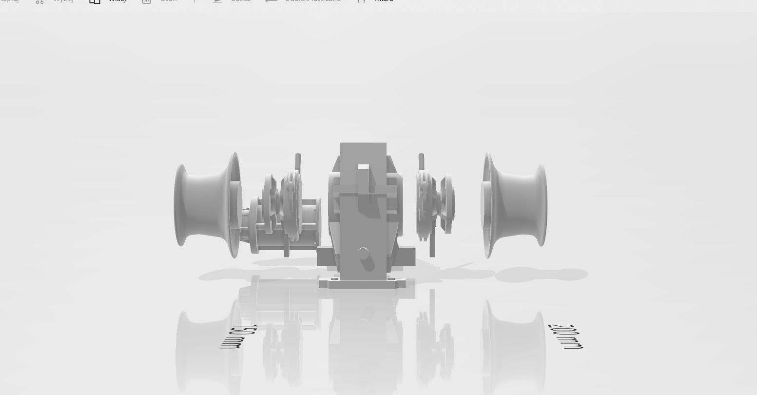 Anchor winch for ship models 3D model 3D printable | CGTrader