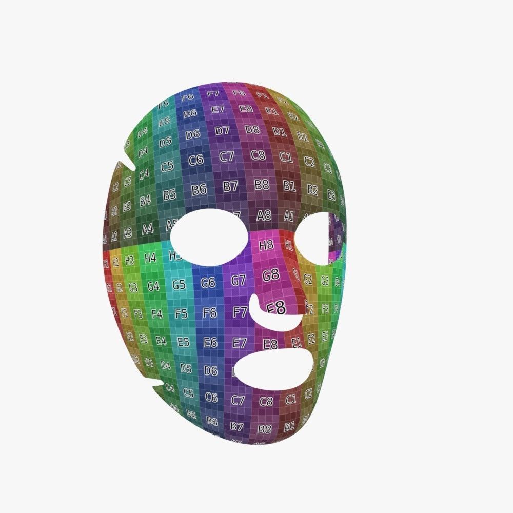 Sheet Mask 3D model | CGTrader
