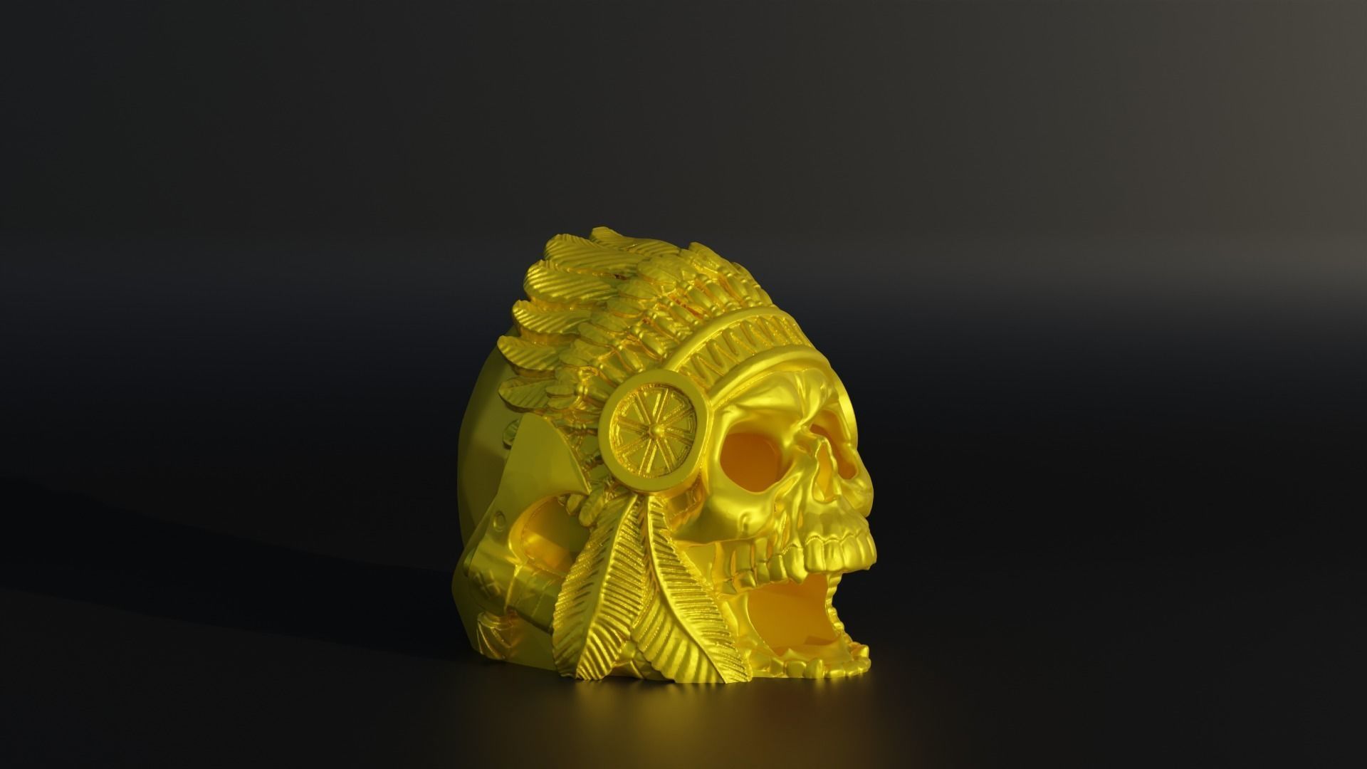 Skull Dice Tower - DND Skull Head Dice Tower 3D model 3D printable ...