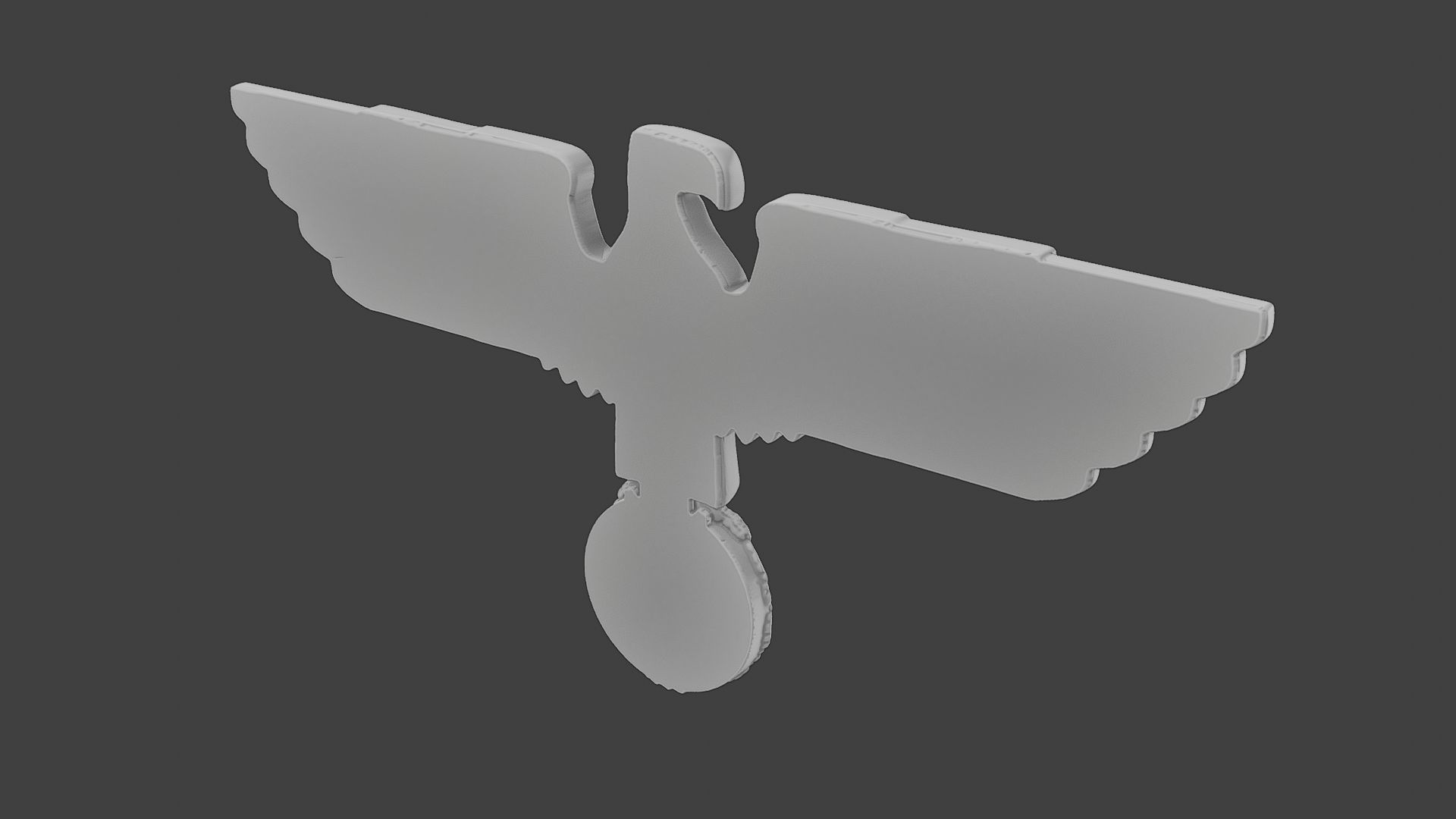 WWII German Eagle A 3D model 3D printable | CGTrader