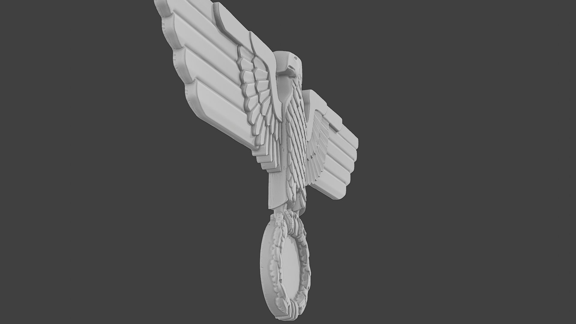 WWII German Eagle A 3D model 3D printable | CGTrader