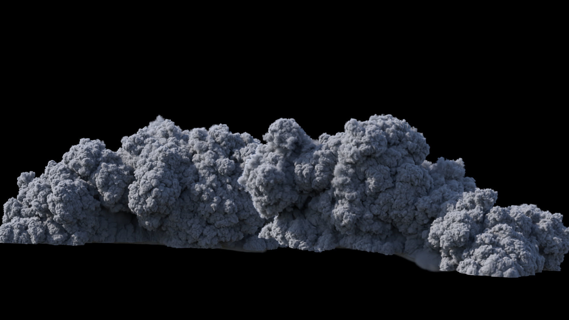 Dust Storm Smoke VDB 4s 3D model animated | CGTrader