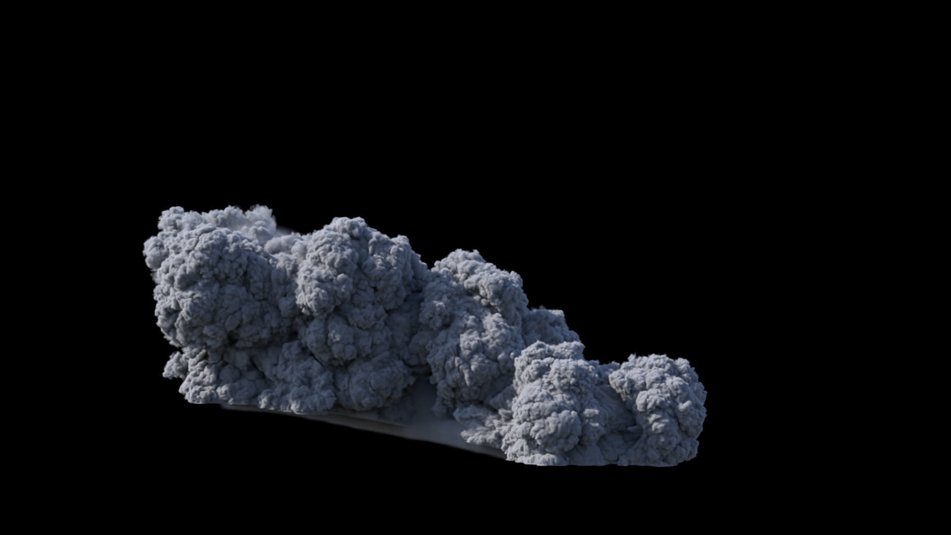 Dust Storm Smoke VDB 4s 3D model animated | CGTrader