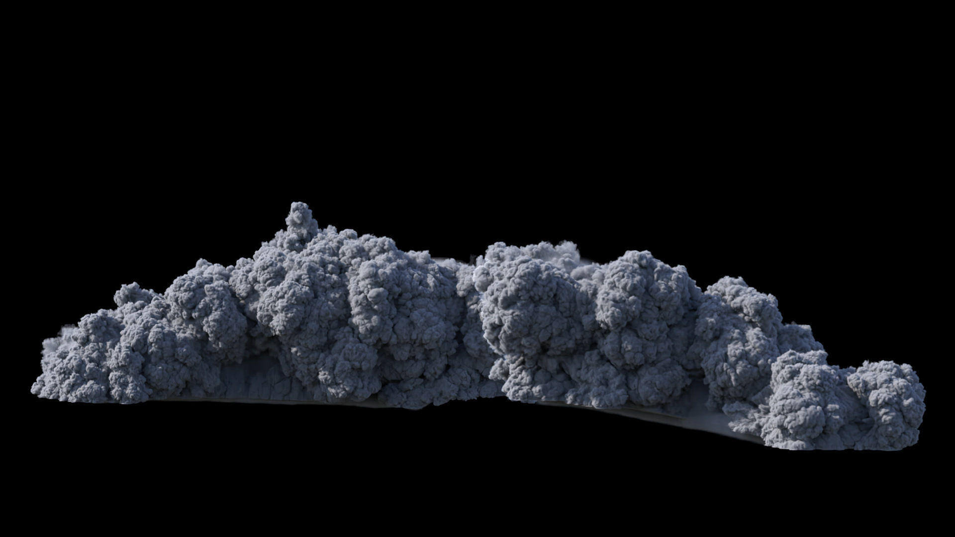 Dust Storm Smoke VDB 4s 3D model animated | CGTrader